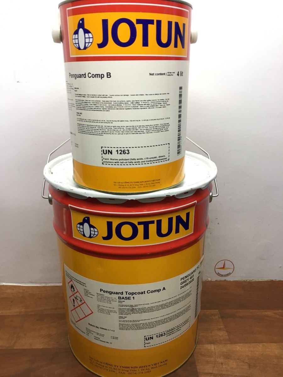 Sơn Phủ Epoxy Jotun Penguard Topcoat 20L/bộ